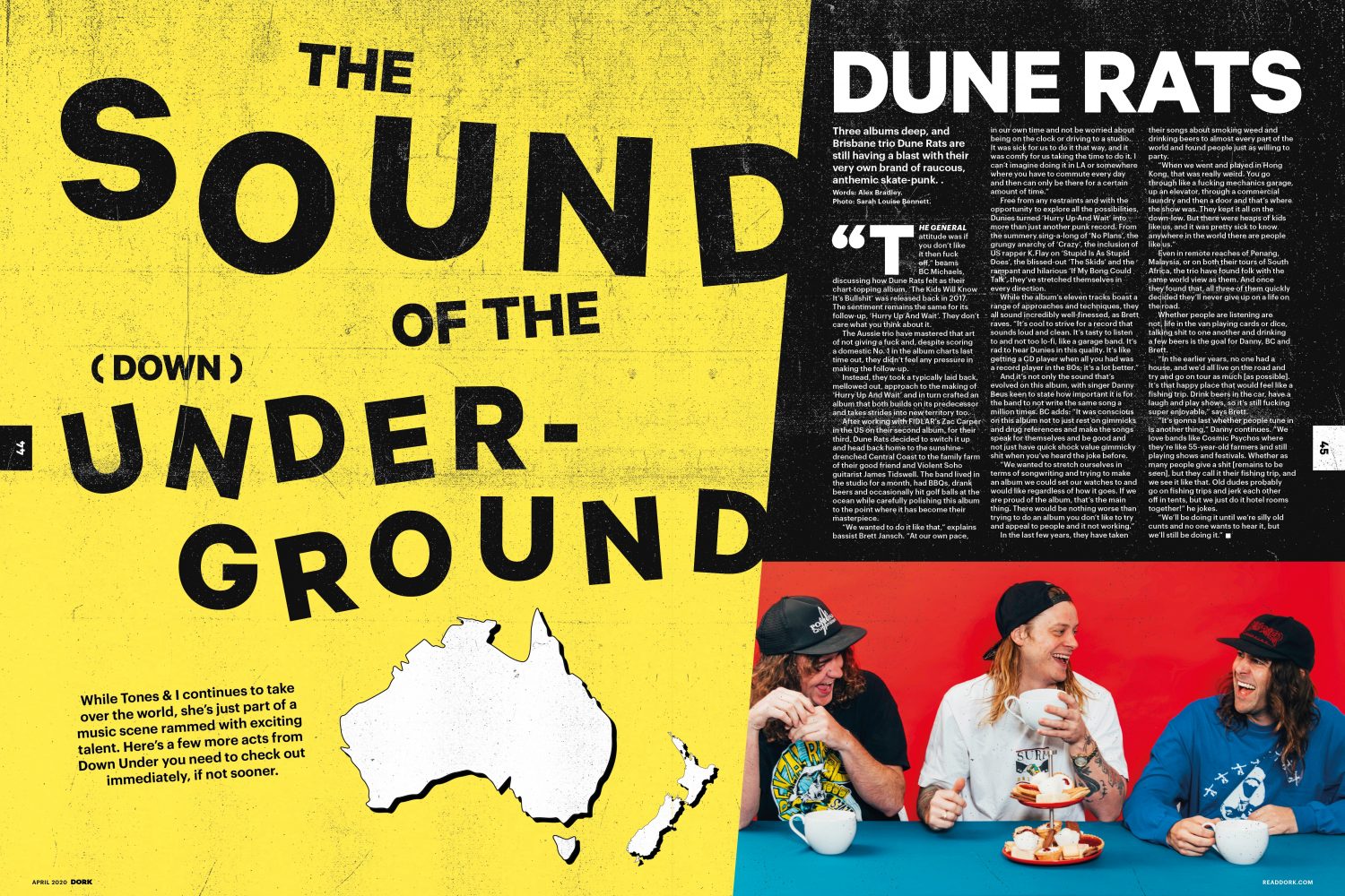 Easy Life are on the cover of the new issue of Dork, out now - Dork