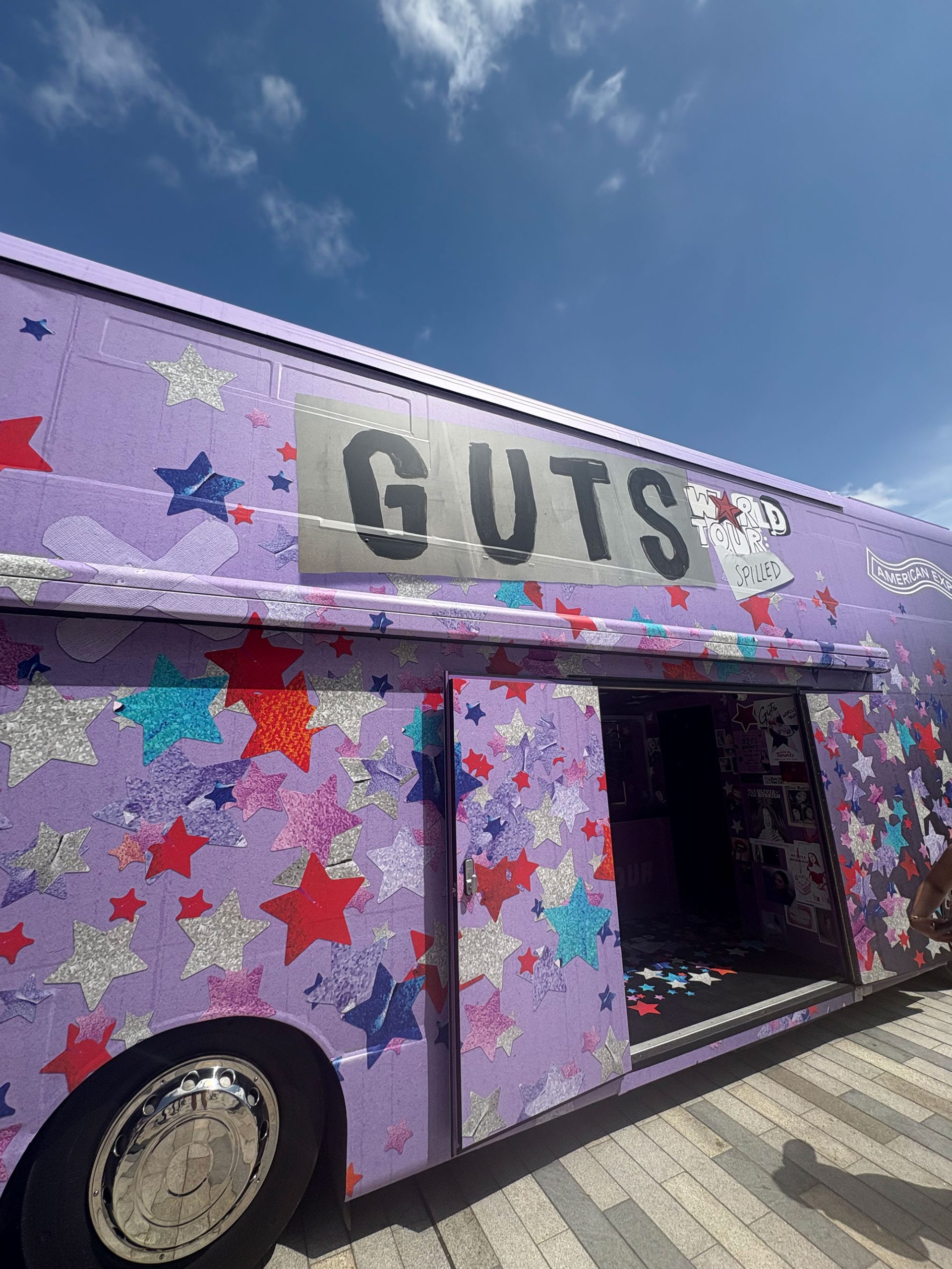 Olivia Rodrigo has brought the GUTS World Tour Bus to London - Dork