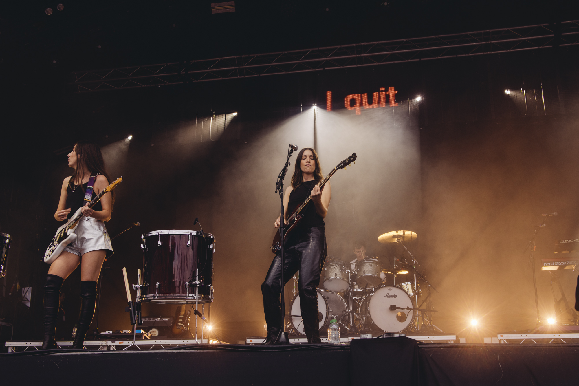 Haim continue to prove why they're becoming as essential to Glastonbury ...