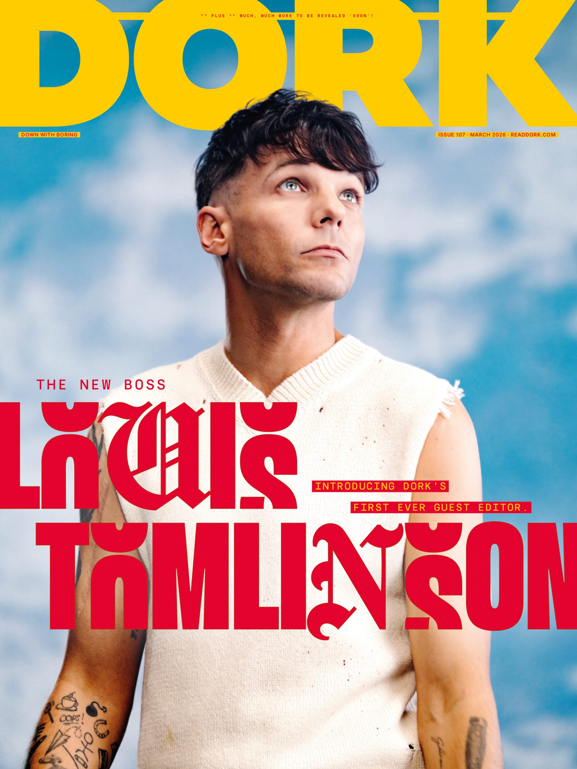 Louis Tomlinson is Dork's first-ever guest editor in our March 2026 ...