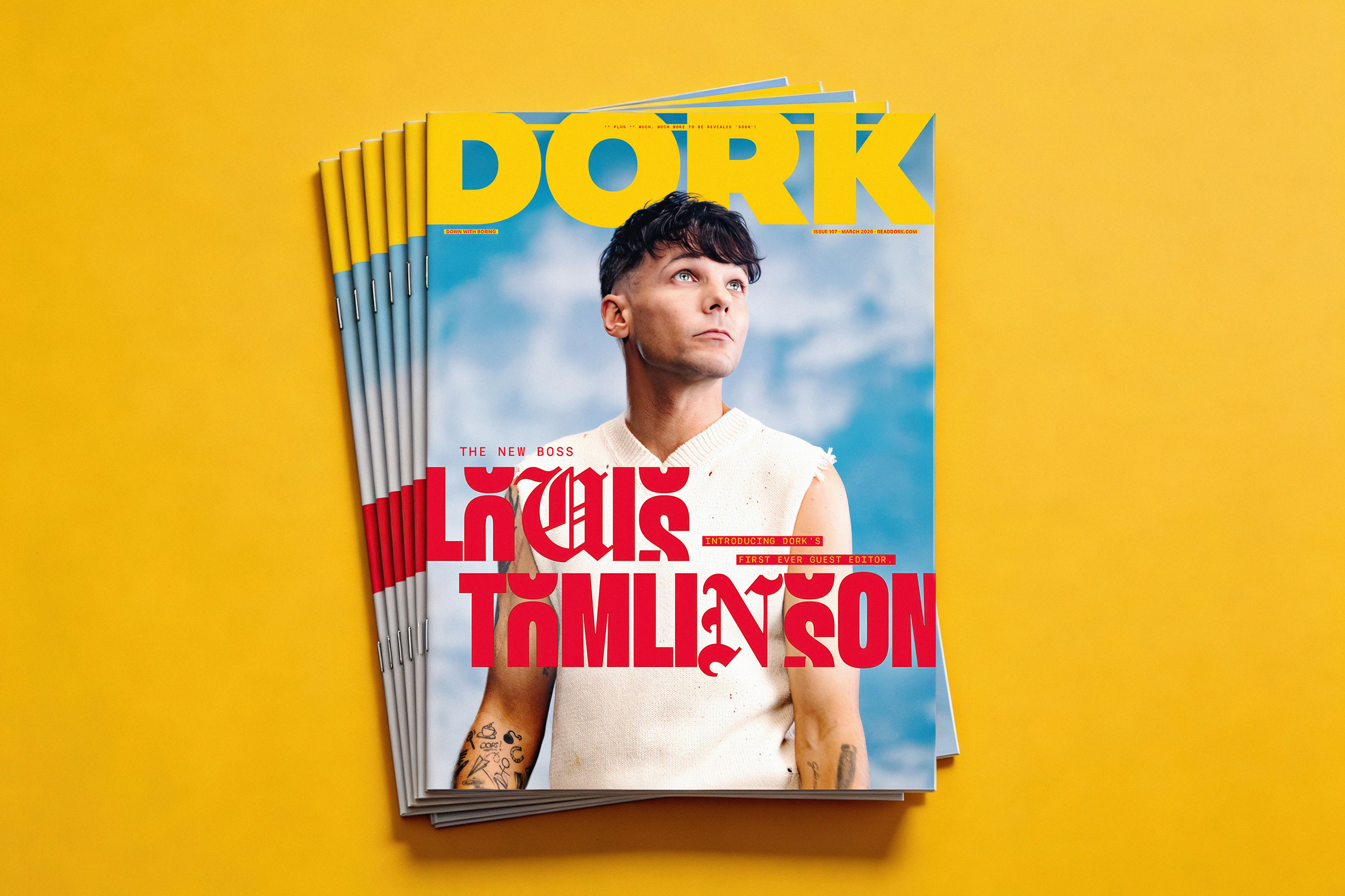Louis Tomlinson is Dork's first-ever guest editor in our March 2026 ...
